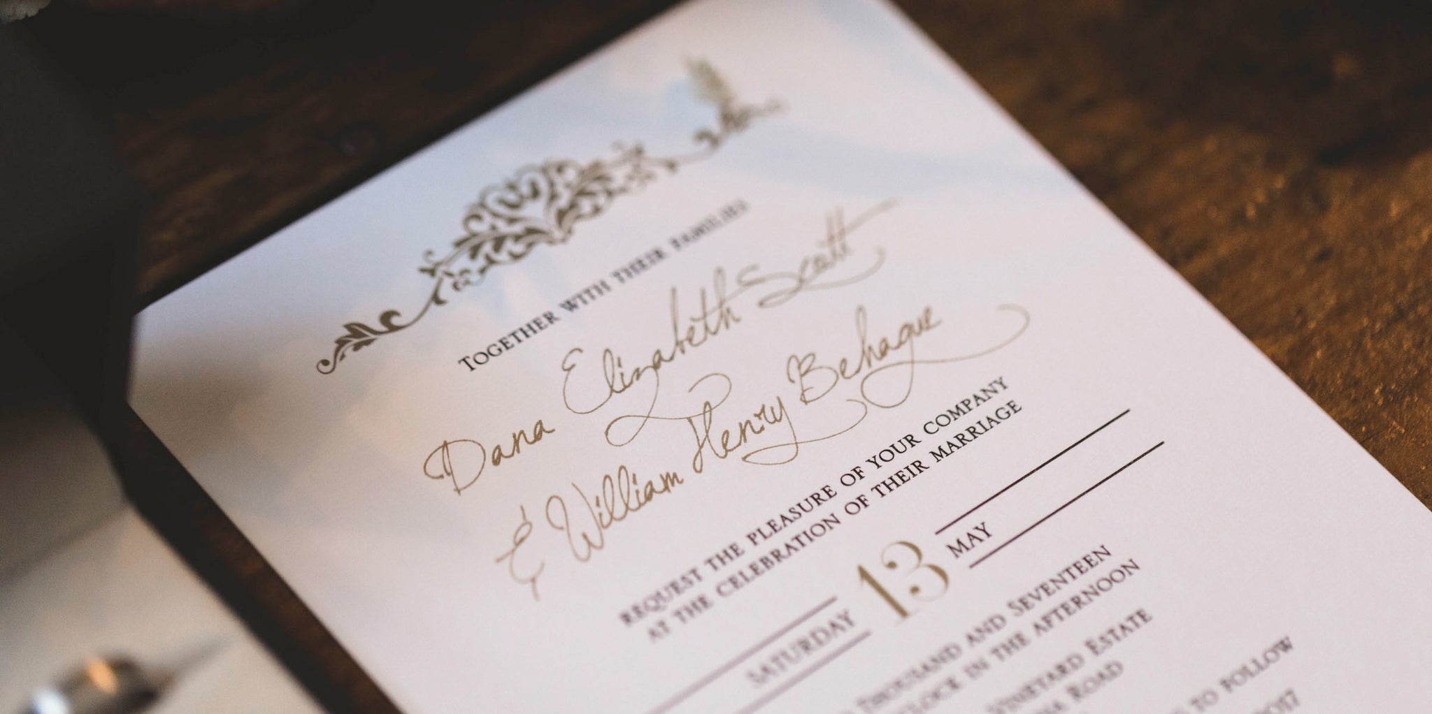 Wedding Invitation Wording Examples Nz Couple Host Wedding