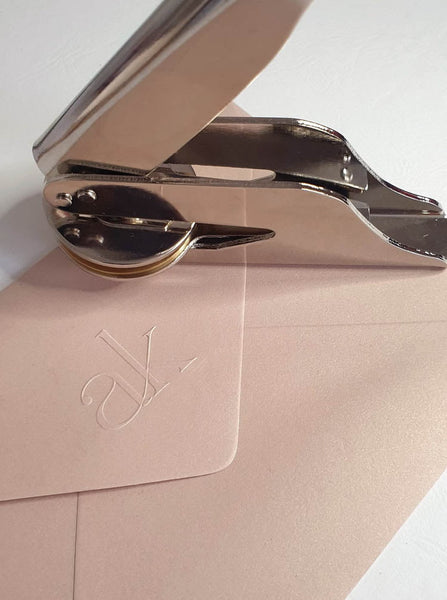 Custom Embossing Stamp - Wedding Invitation Embosser – TimberWink Studio AU