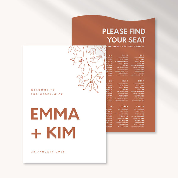 Wedding Signage Package - Kim | Semi-Custom, US | TWS