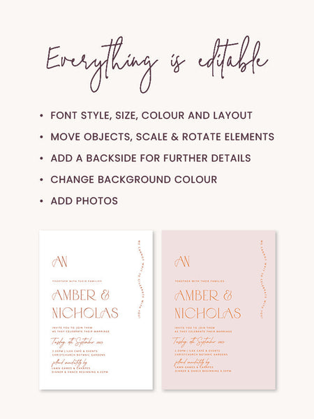 Layered Wedding Invitations | Designer Wedding Cards – TimberWink Studio AU